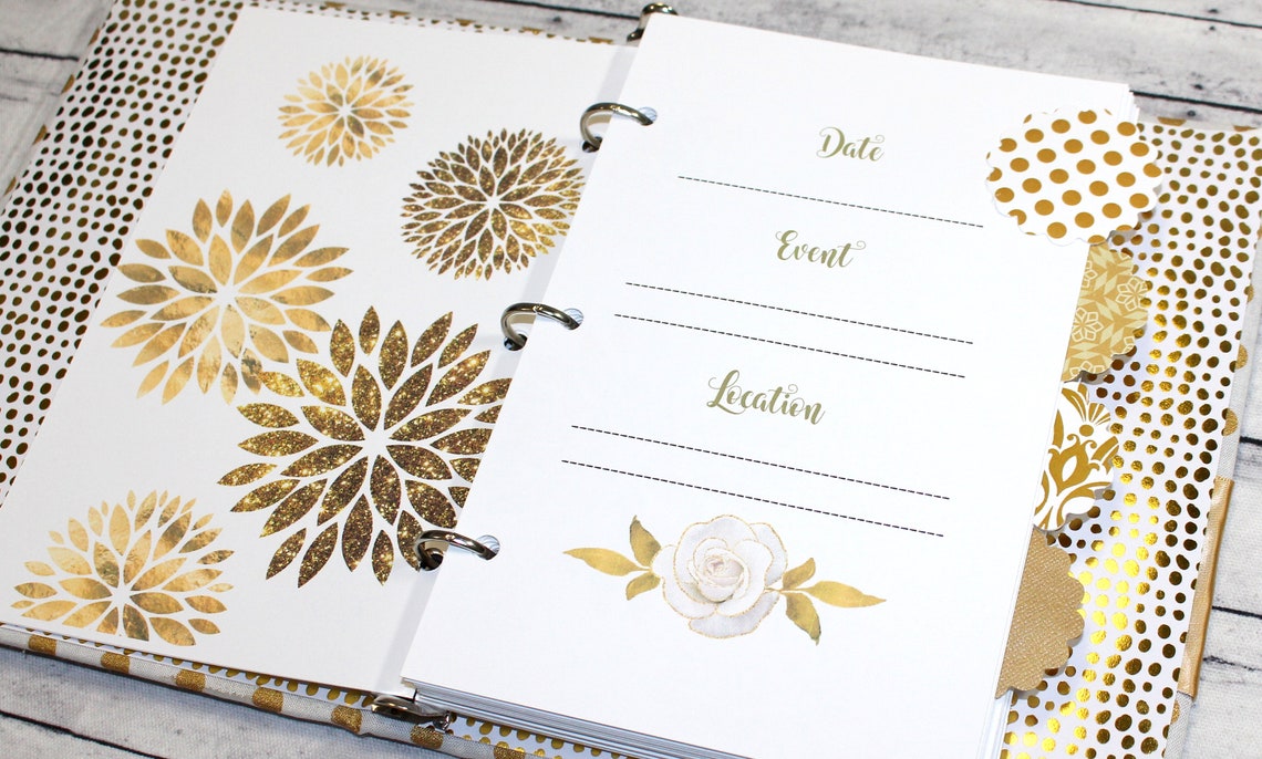 Gift Log, Gift Recording Book, Bridal Shower Gift Recording Book ...