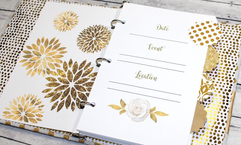 Gift Log, Gift Recording Book, Bridal Shower Gift Recording Book ...