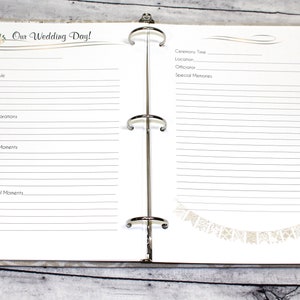 Wedding Memory Book, Sunflower Wedding, Wedding Guest Book and Memory ...