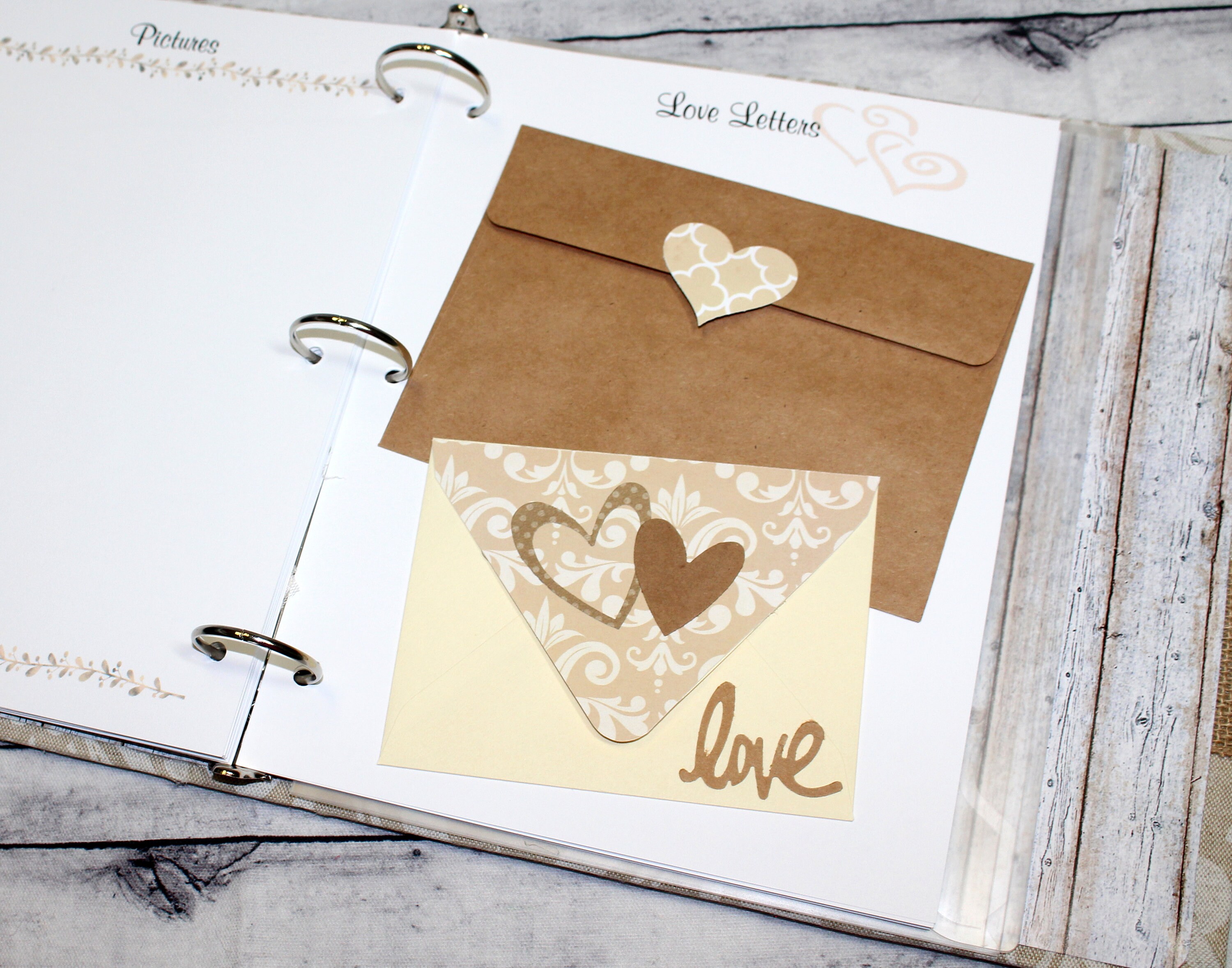 Rustic Wedding Scrapbook Wedding Memory Book Wedding | Etsy