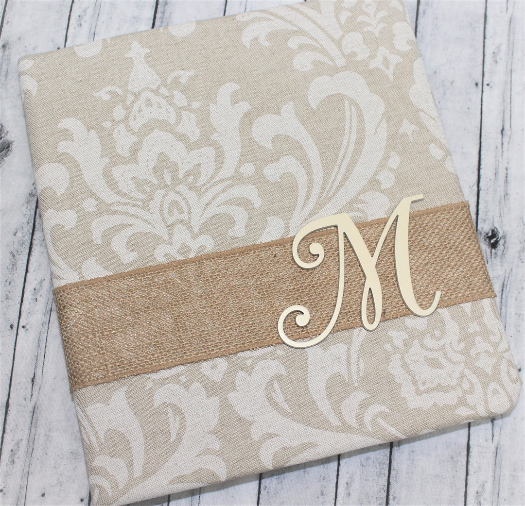 Rustic Wedding Scrapbook, Wedding Memory Book, Wedding Keepsake Book ...