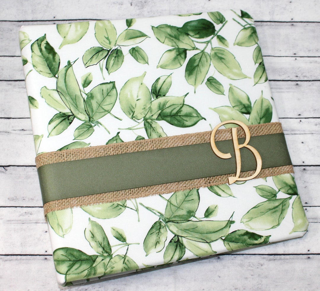 Wedding Memory Book, Rustic Wedding Guest Book, Wedding Photo Album ...