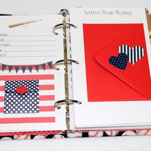 BABY Journal, Baby Memory Book, Baby Book Boy, Baseball Baby Book ...