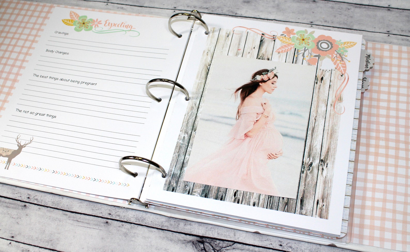 Baby Memory Book Girl Baby Book Girl Boho Baby Memory Book - Etsy