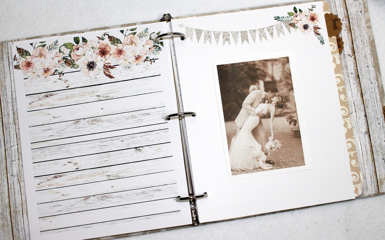 Rustic Wedding Scrapbook Wedding Memory Book Wedding - Etsy