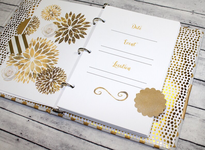 Gift Log, Gift Recording Book, Bridal Shower Gift Recording Book ...