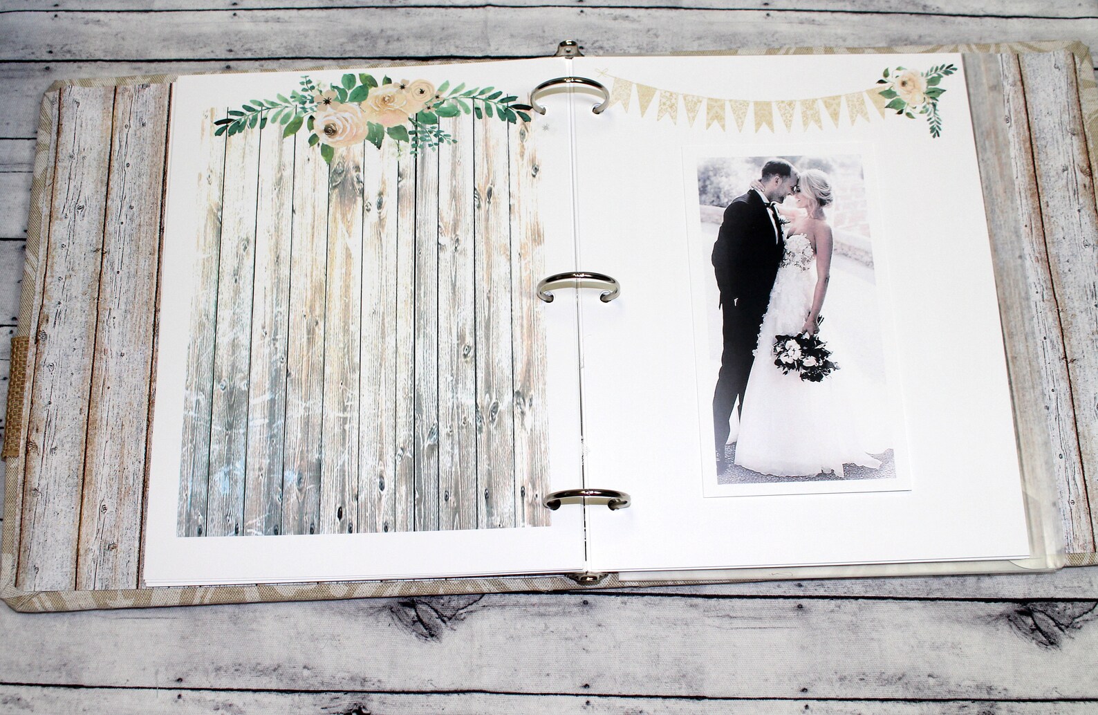 Rustic Wedding Scrapbook Wedding Memory Book Wedding | Etsy