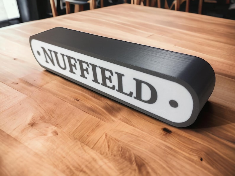 Nuffield Tractor Logo Lightbox: Vintage Automobilia Collector's Item - Etsy