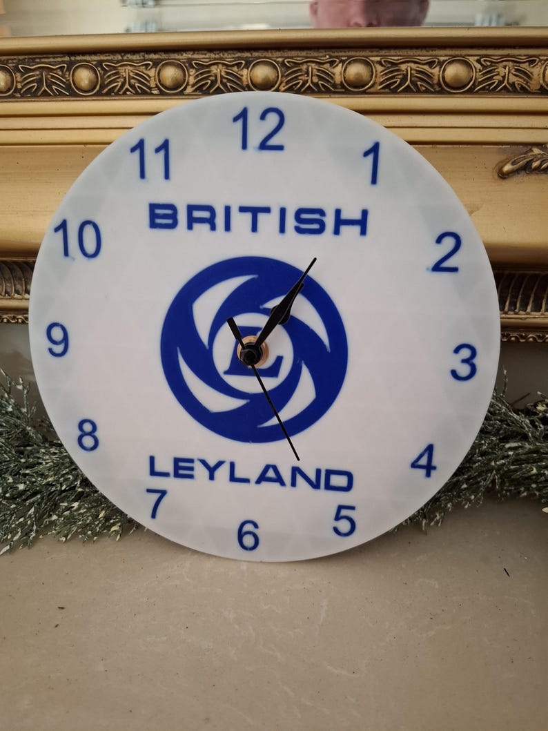 Vintage British Leyland Clock, 3d Printed Vintage Collectors British ...