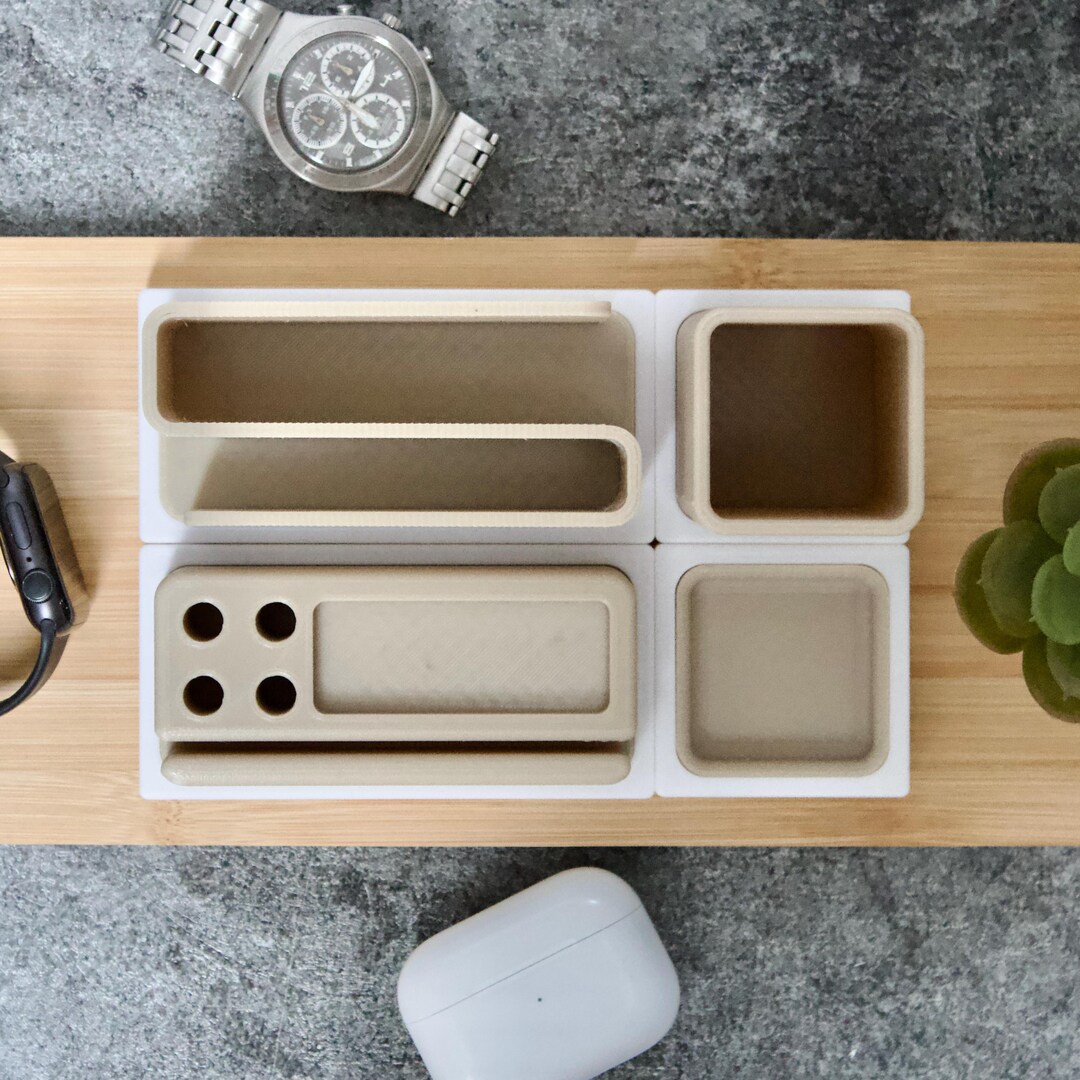 Modular Desk Organizer M GRIDLINX System Desk Box Modular Pen Holder ...