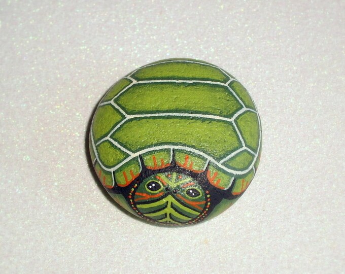 Snapping Turtle, Lifesize, Green Garden Accessory, Pet Rock, Koi Pond ...