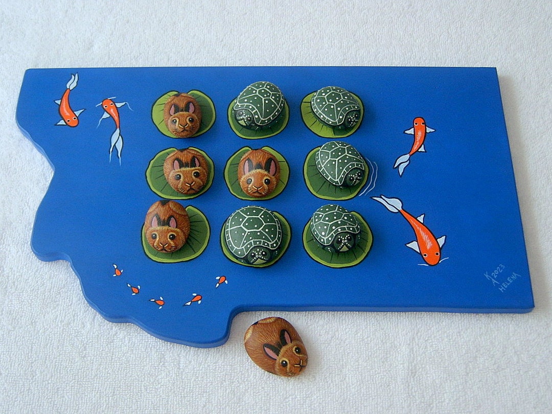 Game Night, Tic Tac Toe Game Board, Indoor Outdoor Family Fun, Toy ...