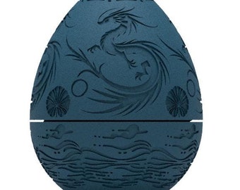 Dragon Scale Egg 3D Print Files - Etsy