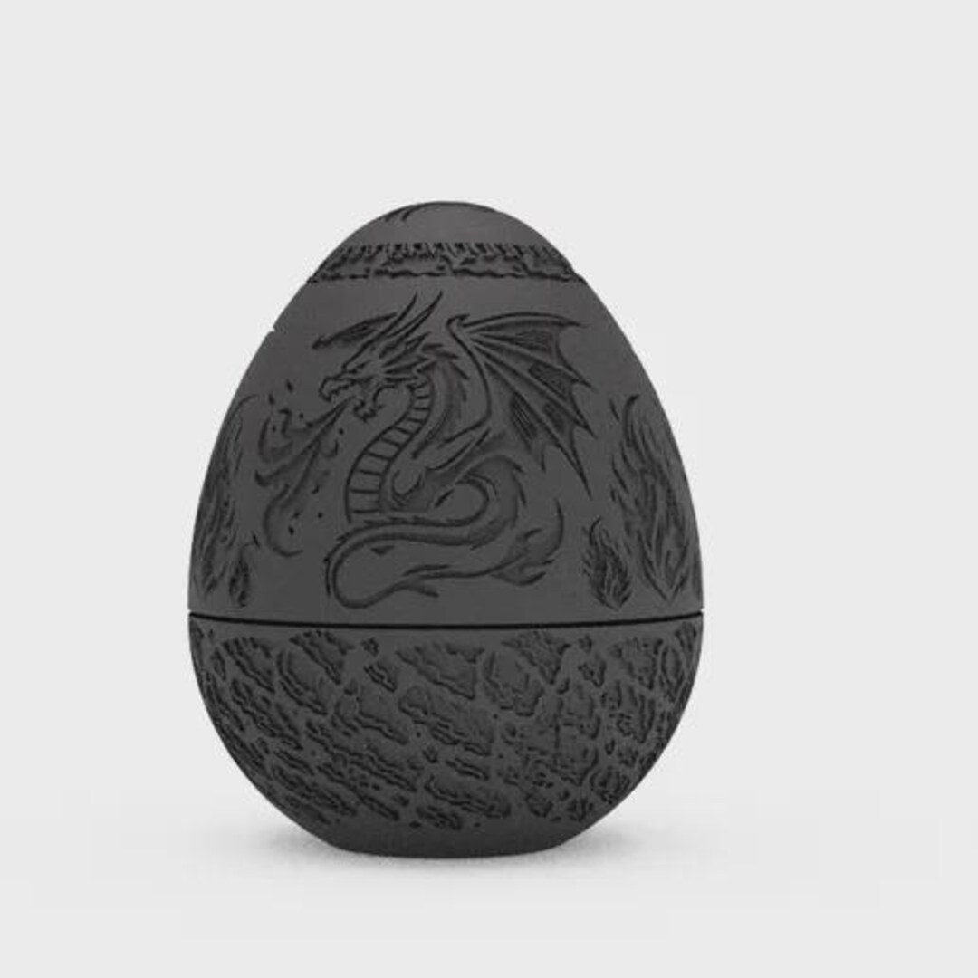 Fire Dragon Egg - 3D Print File - Etsy