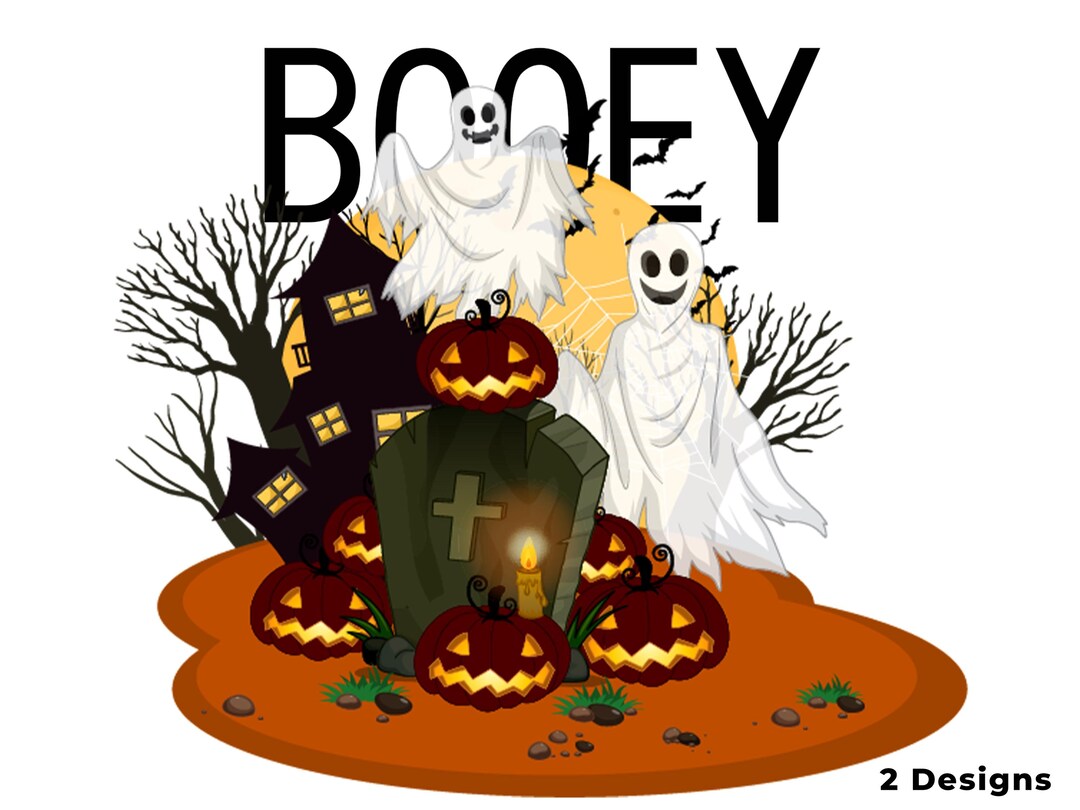 Booey Halloween SVG Png, Spooky Season Png, Trendy Halloween Png, Scary ...