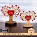 Tree of Life Stand With Family Members Svg Cut File, Wooden Decorative ...
