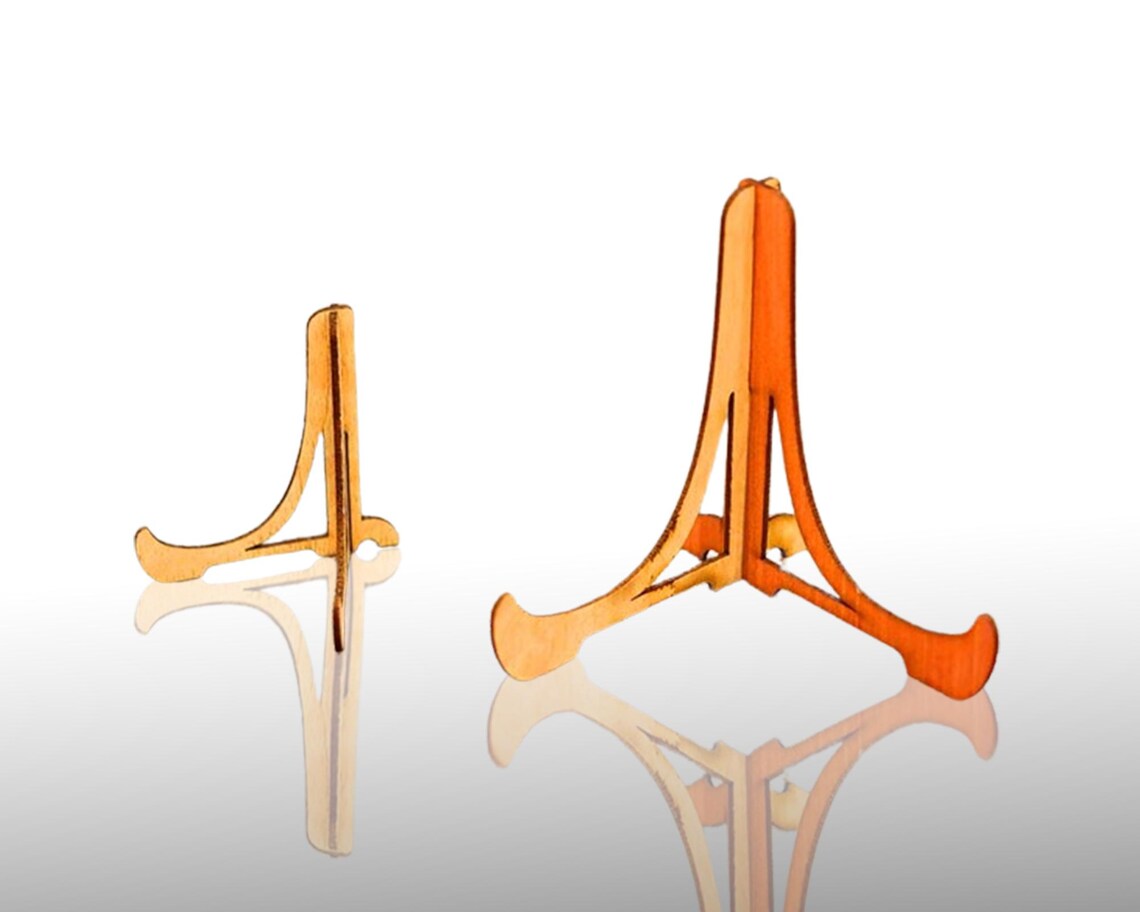 Laser Cut Easel Stand 3 Size, Plate Stand, Photo Frame Display, Easel ...