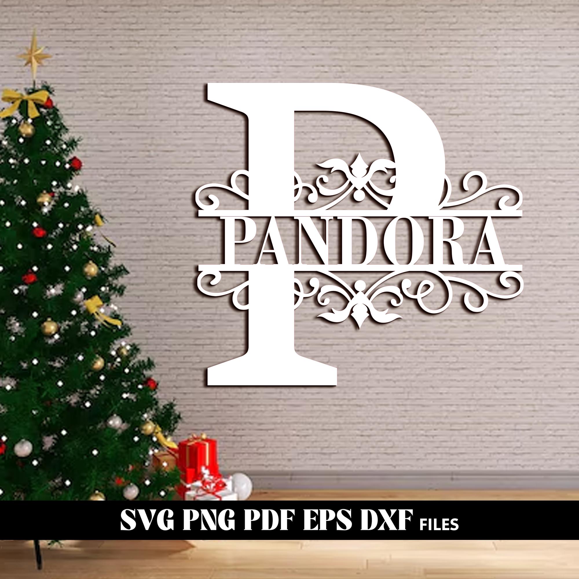 Split Regal Monogram Alphabet Letters Laser Cut Files Digital Download ...