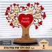 Tree of Life Stand With Family Members Svg Cut File, Wooden Decorative ...