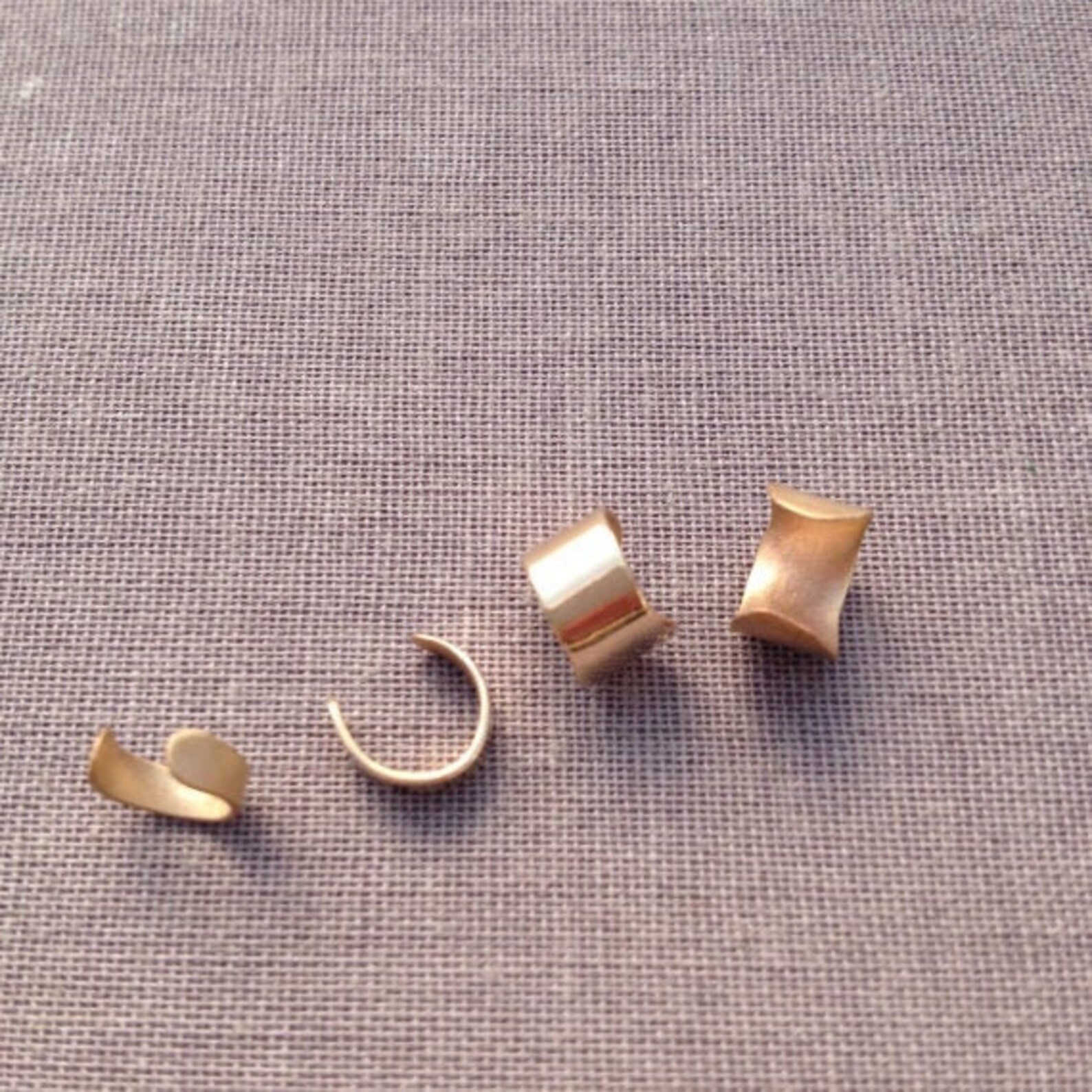 14k Gold Tiny Ear Cuff Minimalist Fake Helix Cartilage Earcuff - Etsy