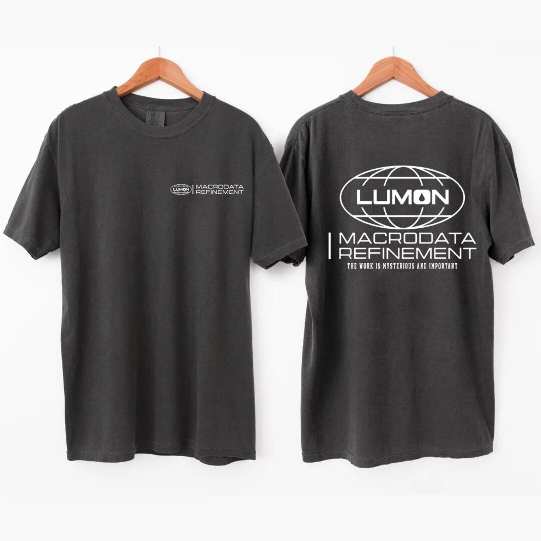 Lumon Macrodata Refinement Severance Shirt - Minimalist Severance Inspired Tee, Sci-fi TV Show ...