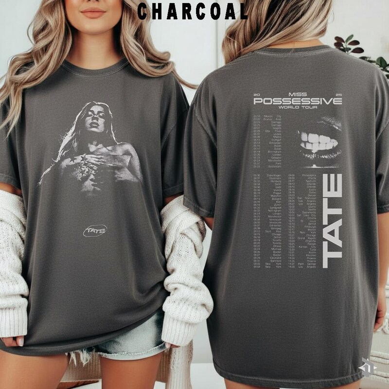 Tate Mcrae Miss Possessive Tour Merch - Etsy