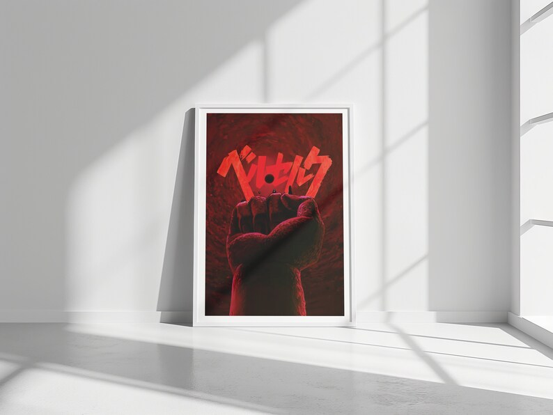 Berserk Poster 1997 God Hand Poster - Etsy