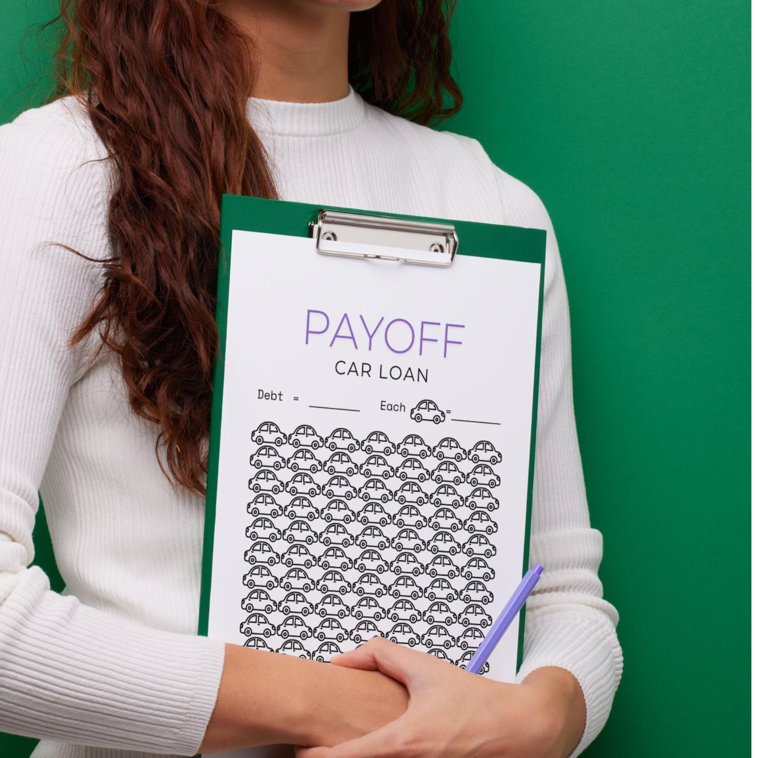 Car Loan Payment Tracker Printable | Debt Payoff Planner Digital ...