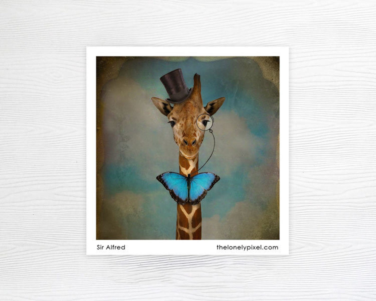 Fridge Magnet Giraffe With Butterfly Stocking Stuffer - Etsy