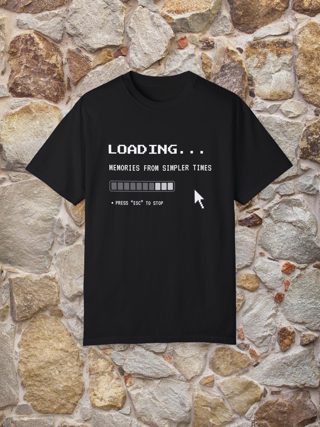 90s Nostalgia, Gen X Shirt, Loading Memories Nostalgic Tee, Classic ...