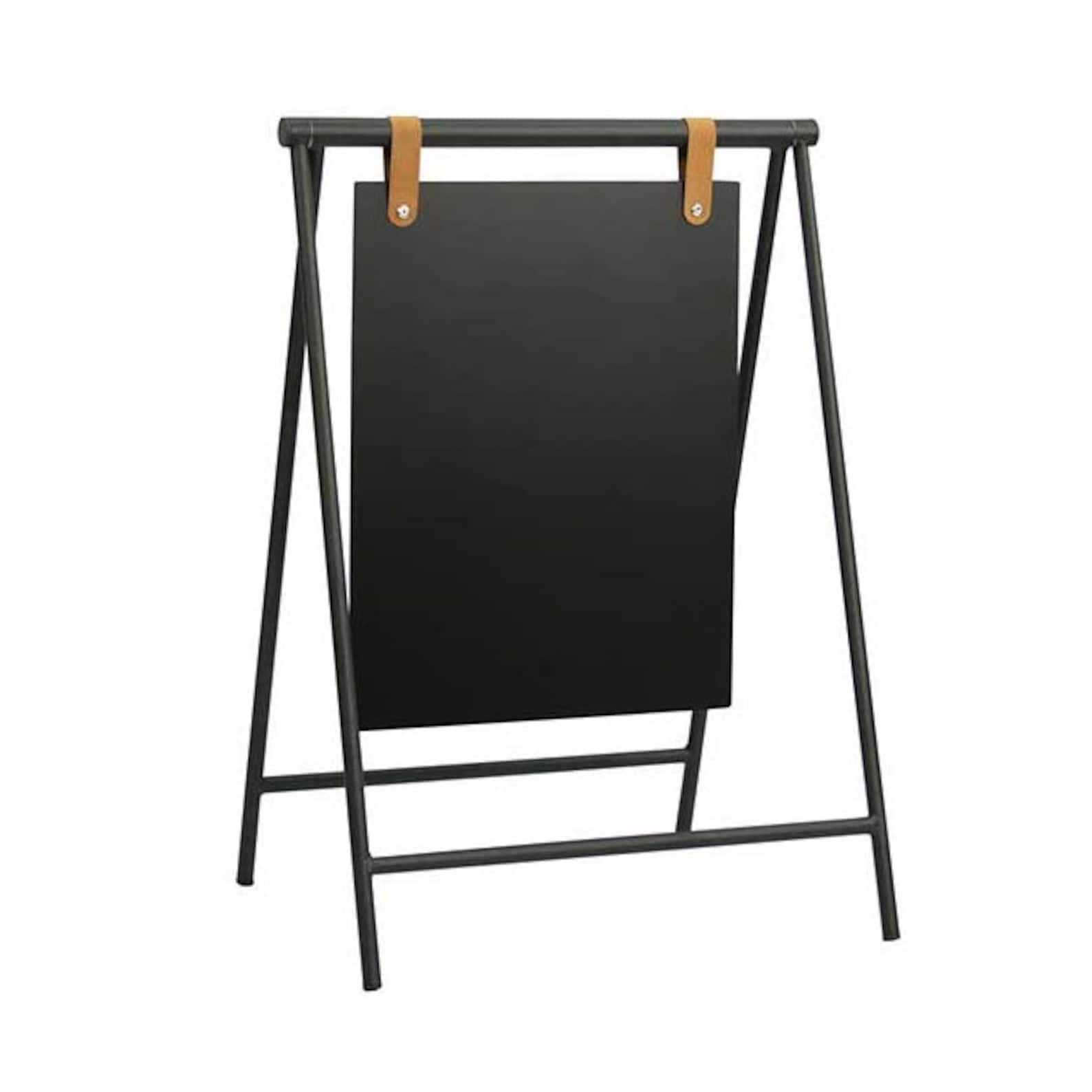 Metal A-frame Sidewalk Sign With PVC Panel | Double Sided Outdoor ...