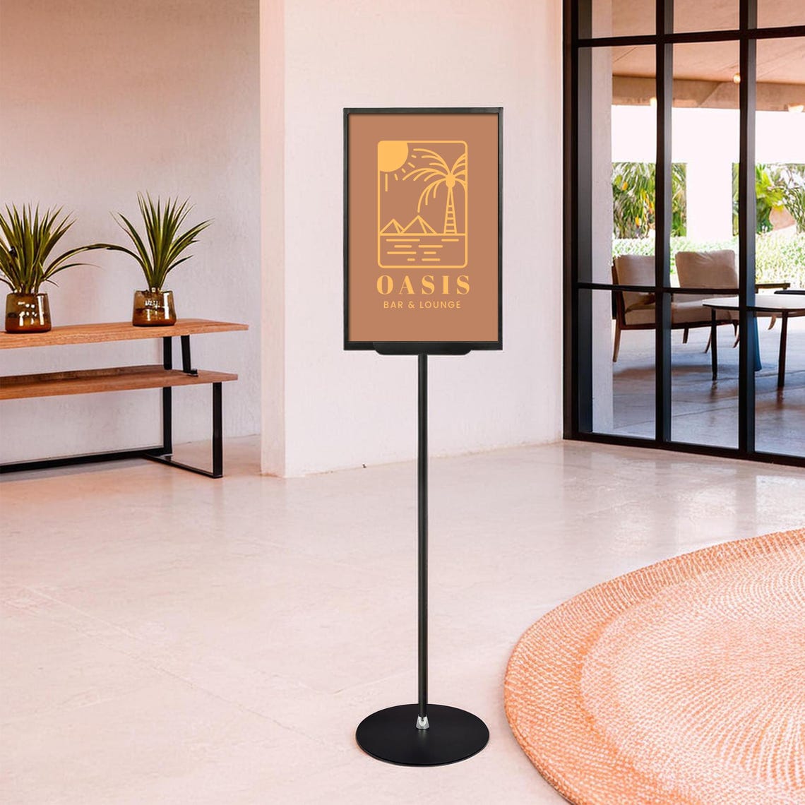 Nobility Poster Floor Stand – Freestanding Sign Holder - Etsy