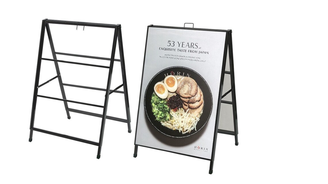 Metal A-frame Sidewalk Double Sided Sign Holder 24x36/24x48/32x48 - Etsy