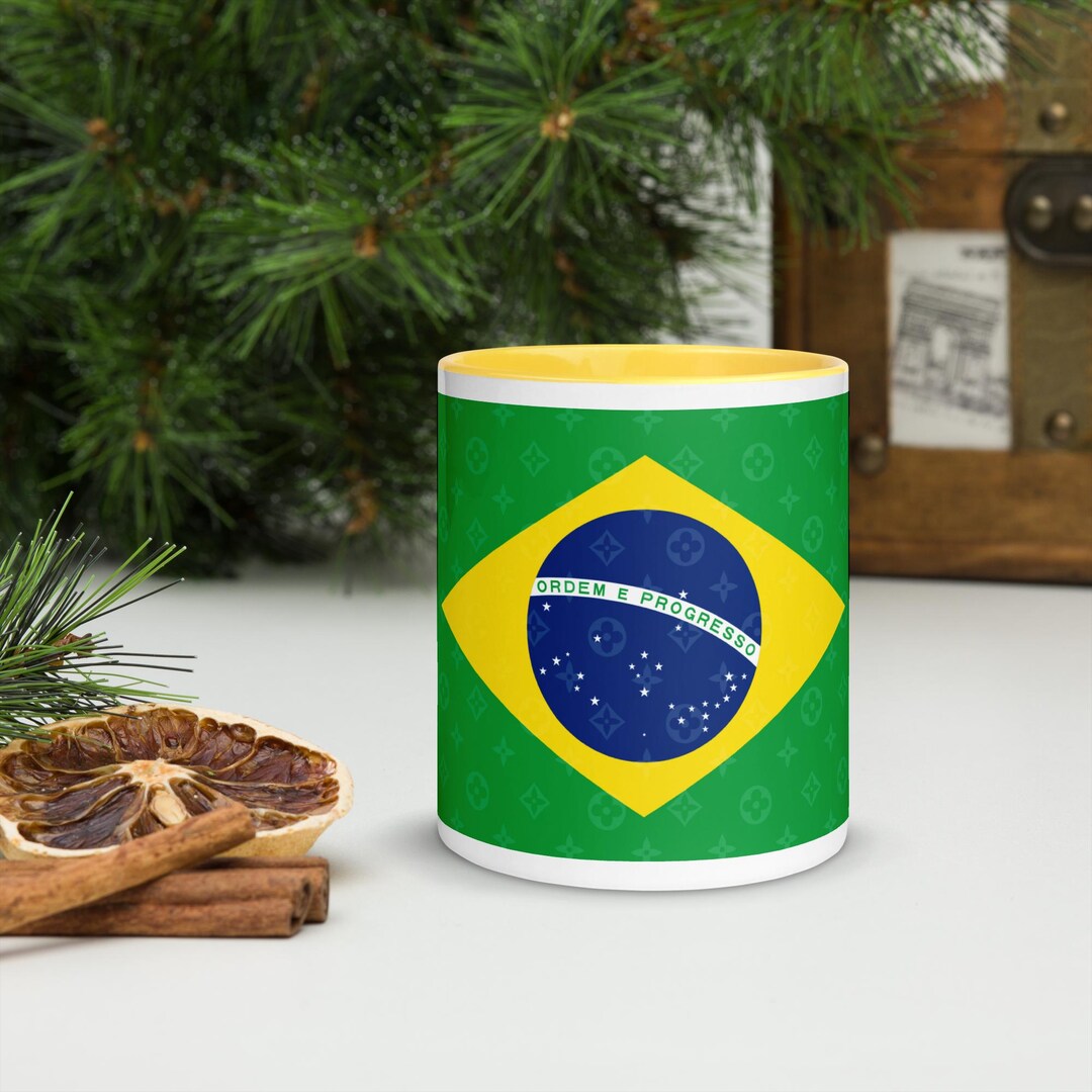 Brazil Mug, Cultural Mugs, World Flag Cup, Gifts for Expats ...