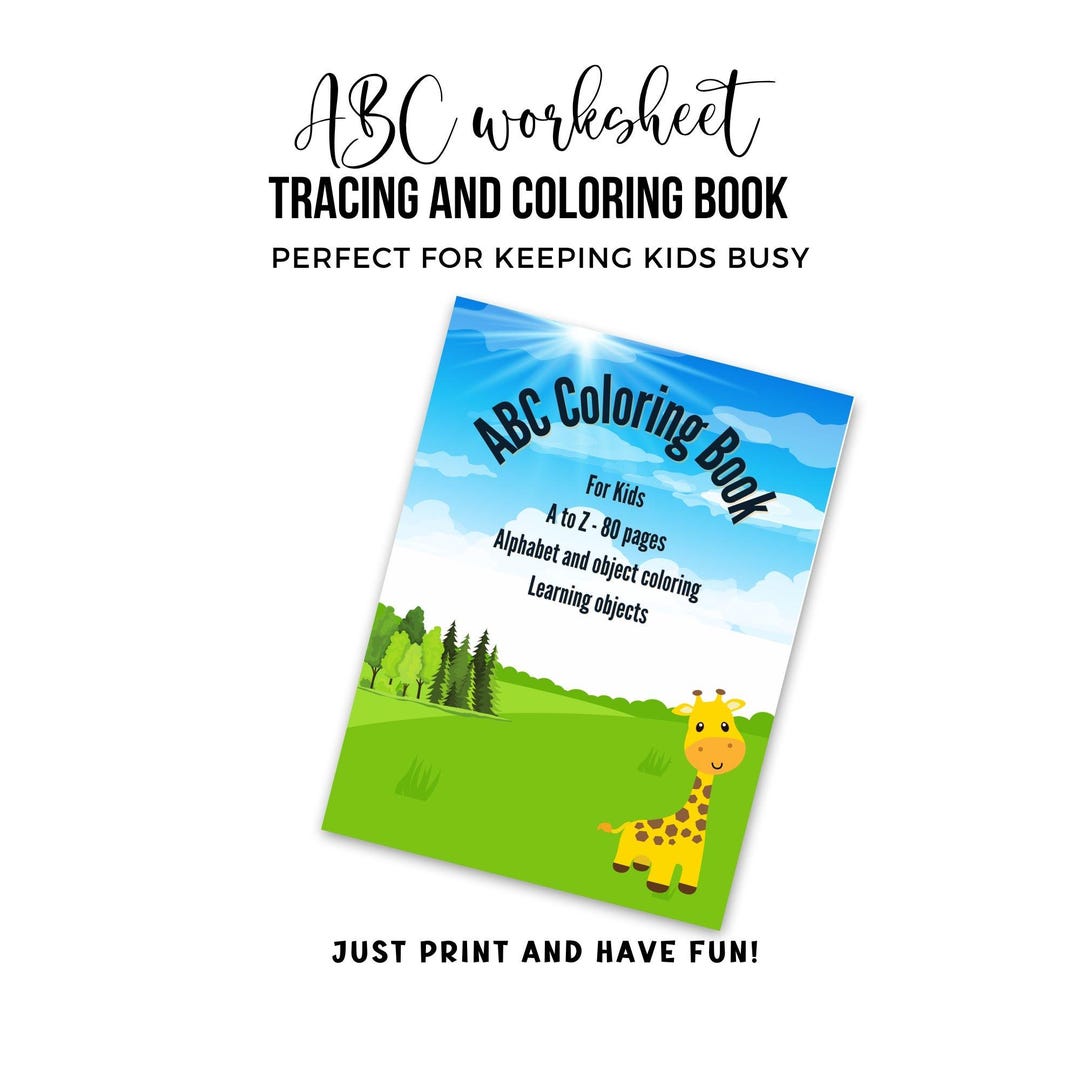 Printable Activities for Babies' Learning: ABC Coloring Book Alphabet ...