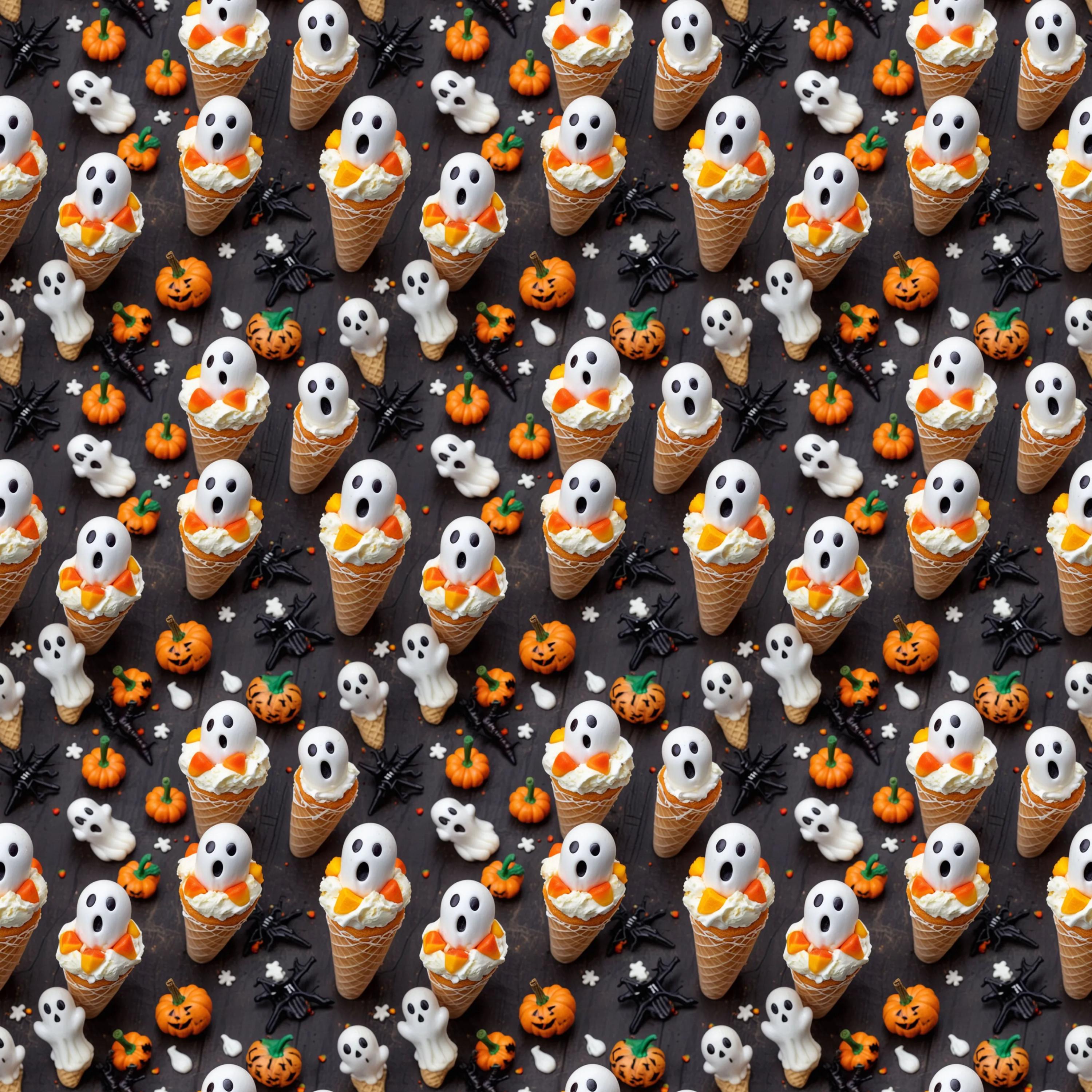 Cute Halloween Digital Paper - Spooky Seamless Patterns - Perfect for ...