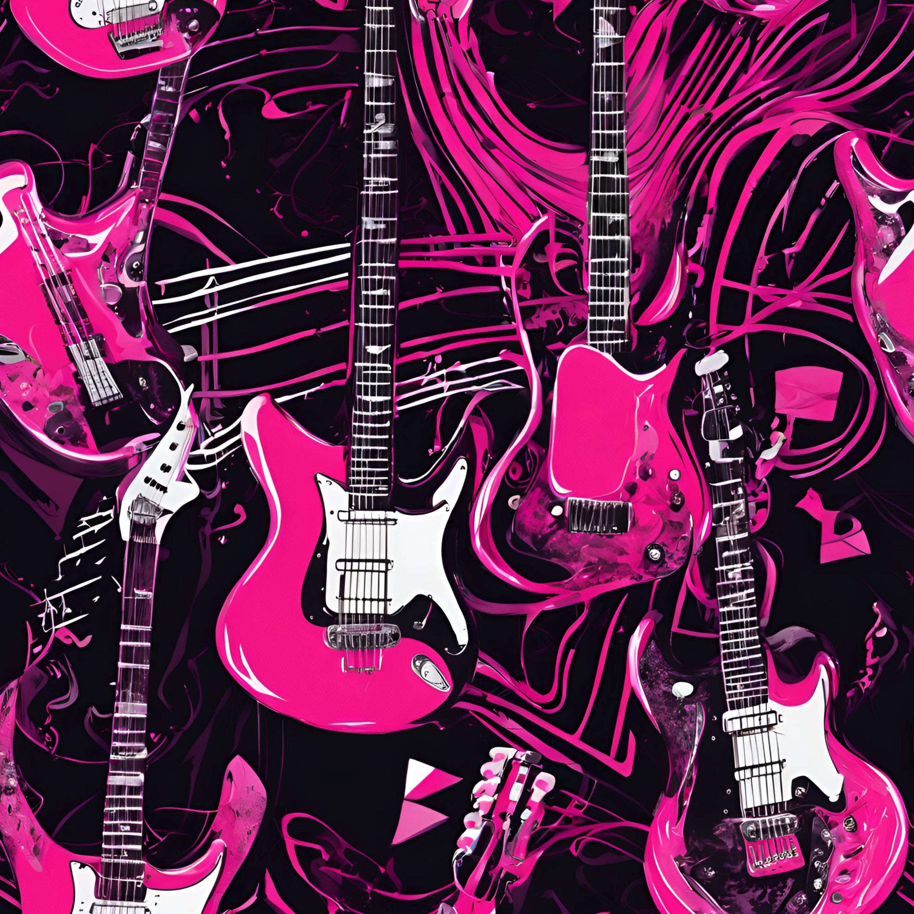 Rock N Roll Digital Paper Pack - Seamless Patterns for Scrapbooking ...
