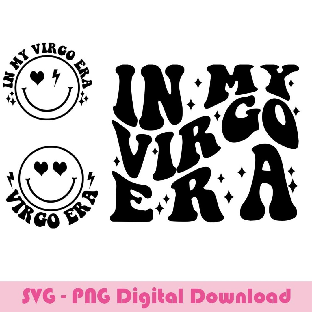 In My Virgo Era SVG, Virgo Era SVG, Virgo Zodiac Sign Svg, Horoscope ...