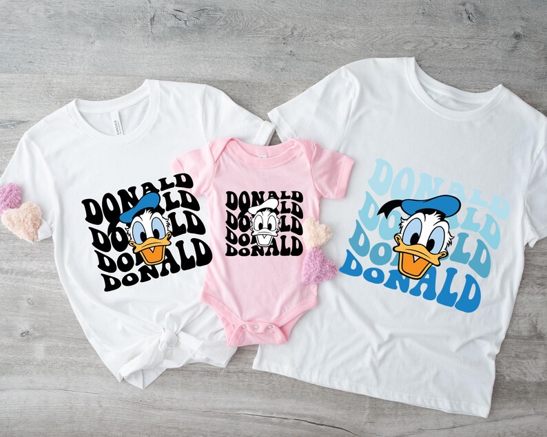 Retro Donald Duck SVG PNG Bundle: Layered Clipart (digital Download) - Etsy