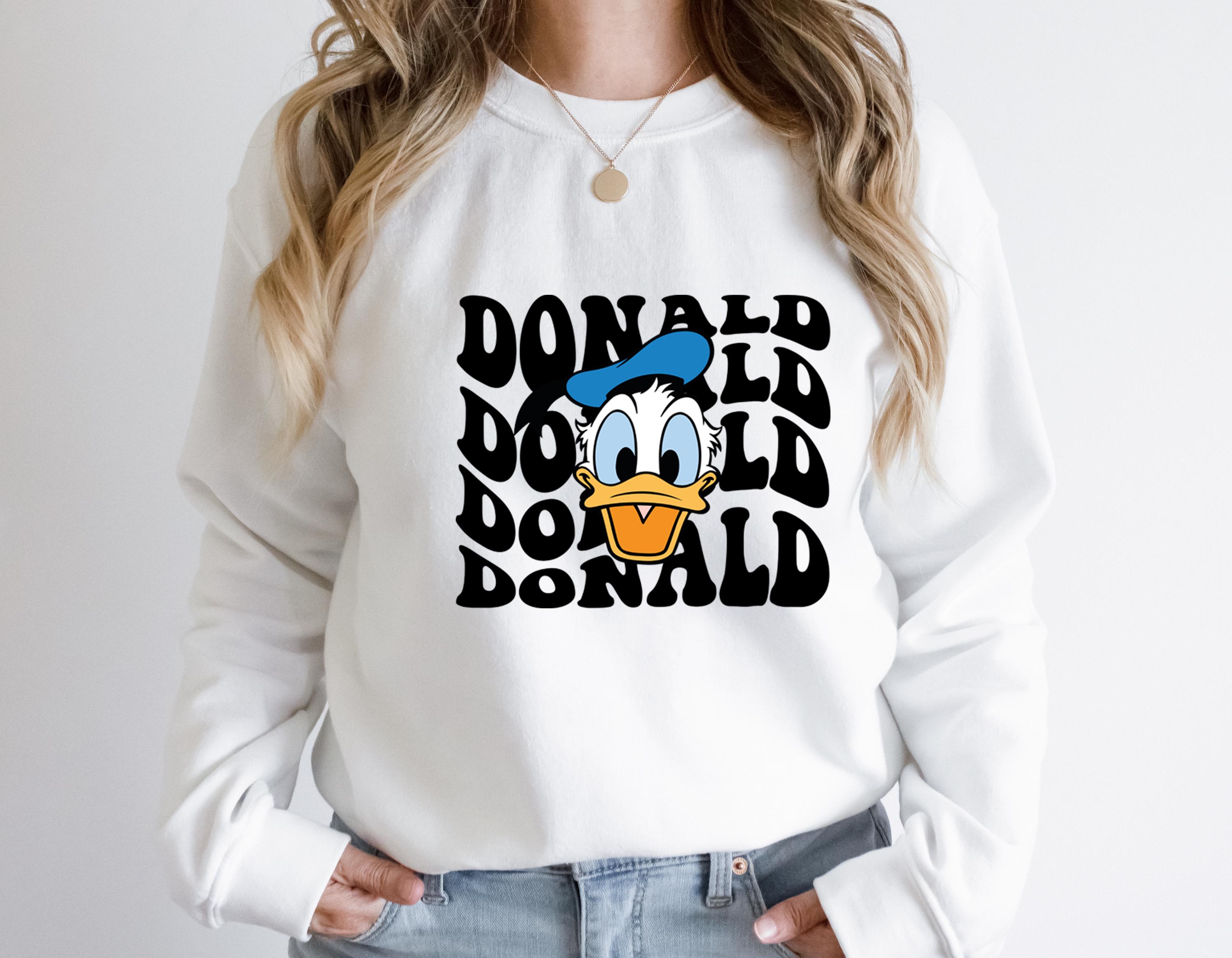 Retro Donald Duck SVG PNG Bundle: Layered Clipart (digital Download) - Etsy