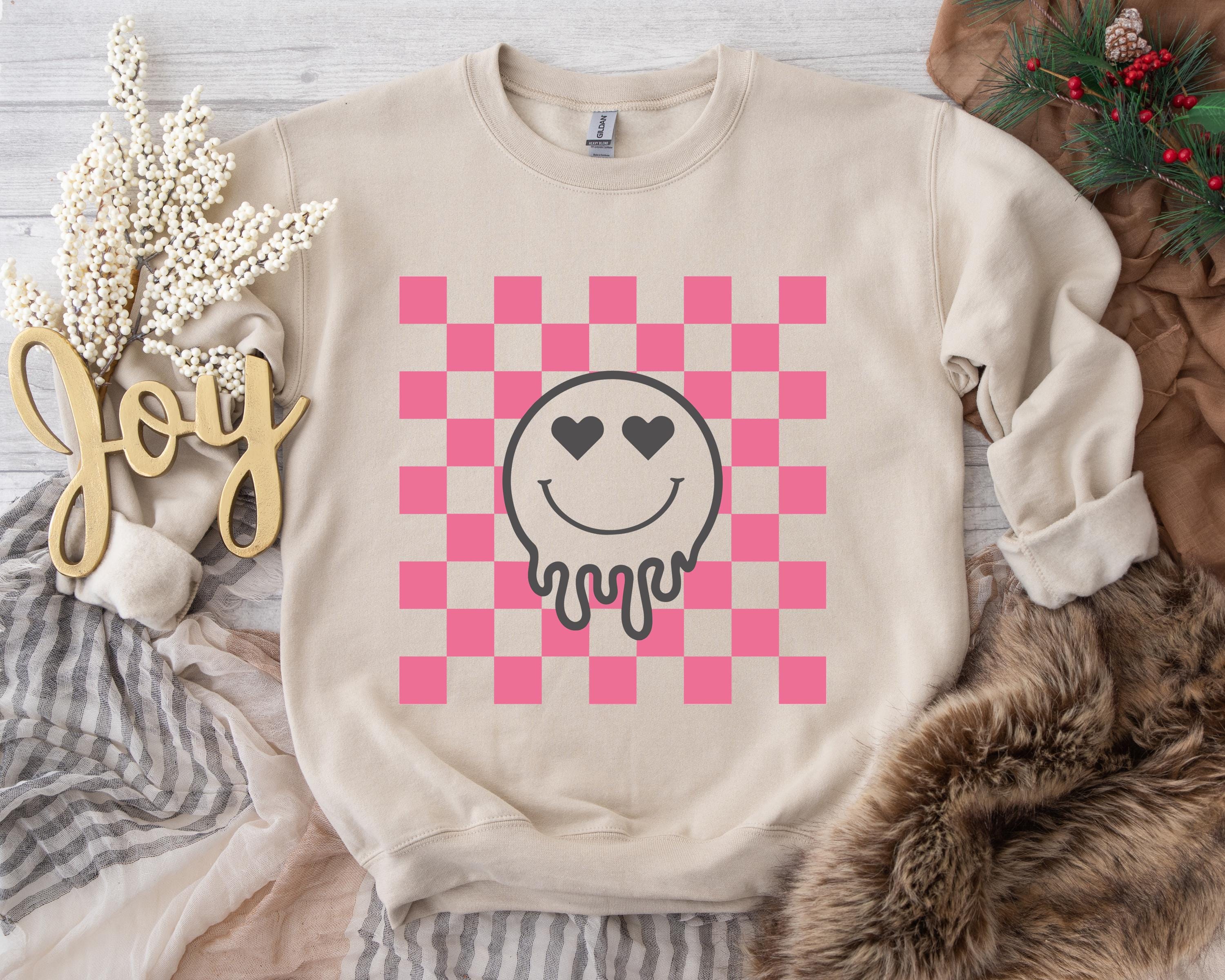 Checkered Smile Svg, Drippy Smile Svg, Melting Smile Svg, Pattern Svg ...