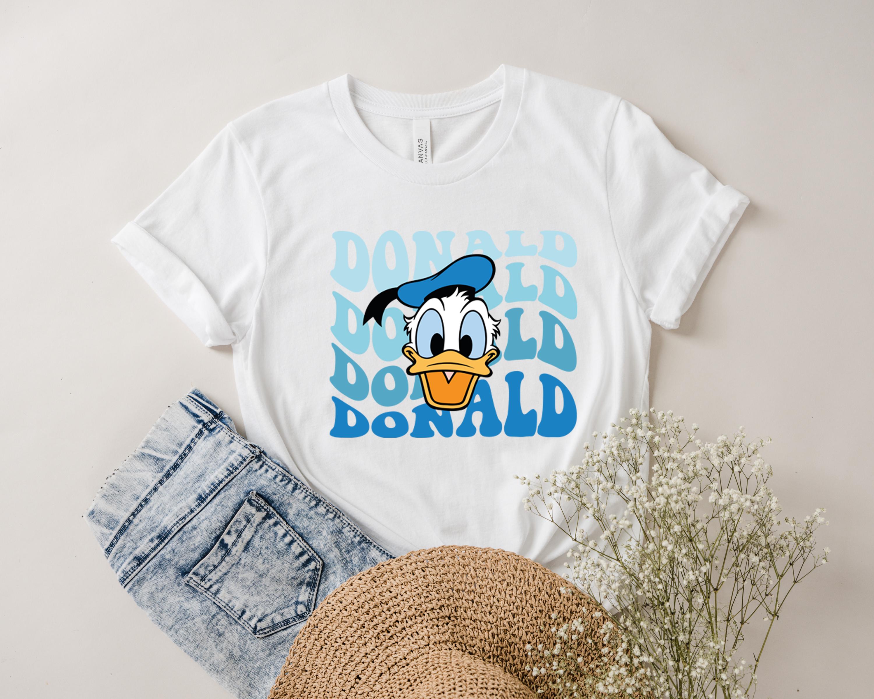 Retro Donald Duck SVG PNG Bundle: Layered Clipart (digital Download) - Etsy