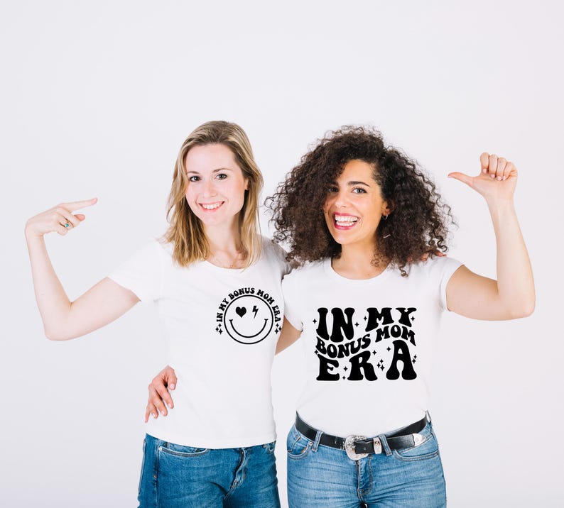 In My Bonus Mom Era Svg, Groovy Mom, Mama Shirt Svg, Funny Mom Svg ...