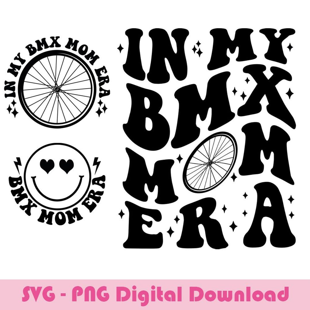 In My Bmx Mom Era Svg Png, Bmx Mom Svg Png, Bmx Mom Svg, Wavy Svg, in ...