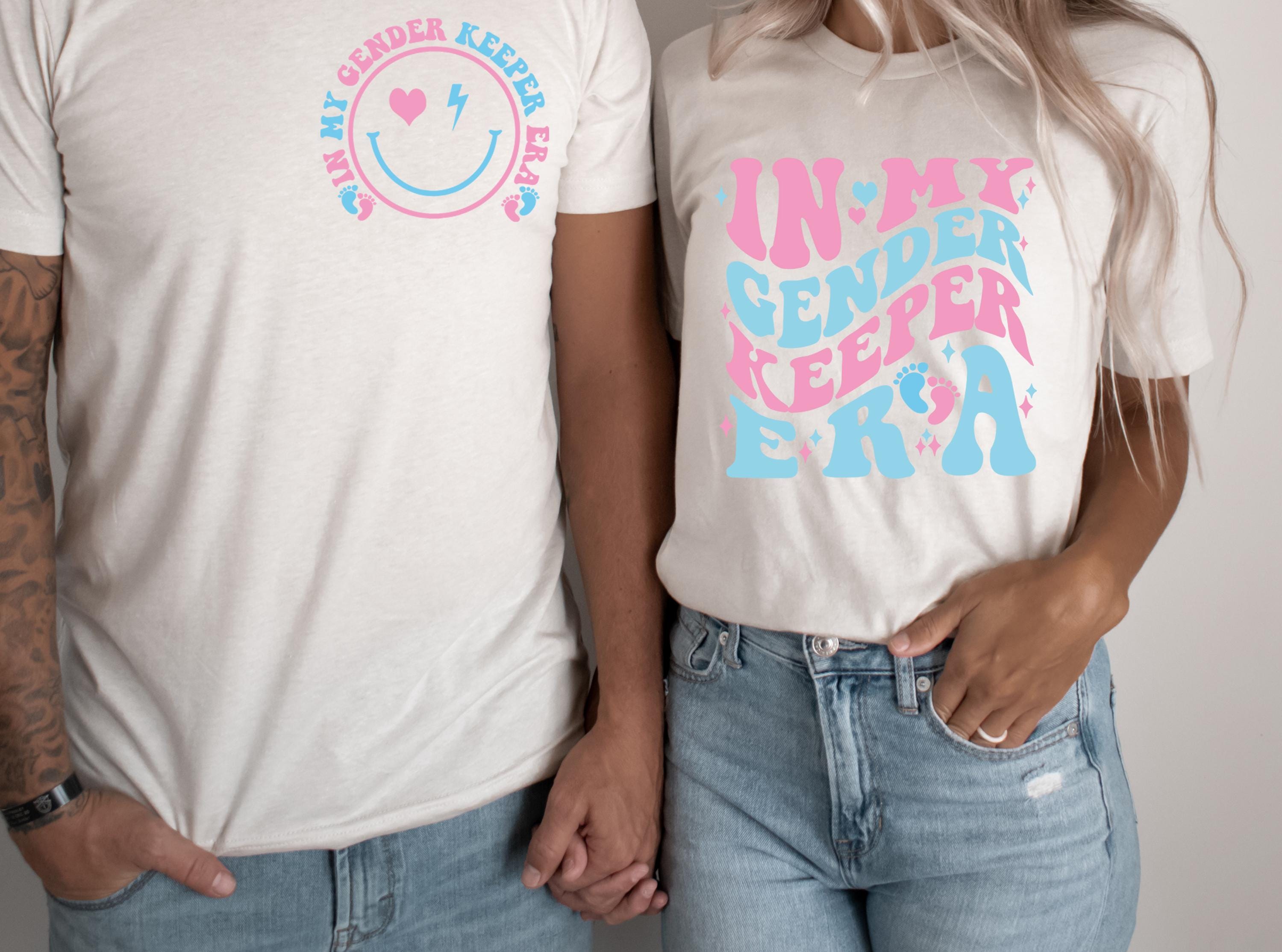 In My Gender Keeper Era SVG, Gender Reveal Shirt, Gender Announcement ...