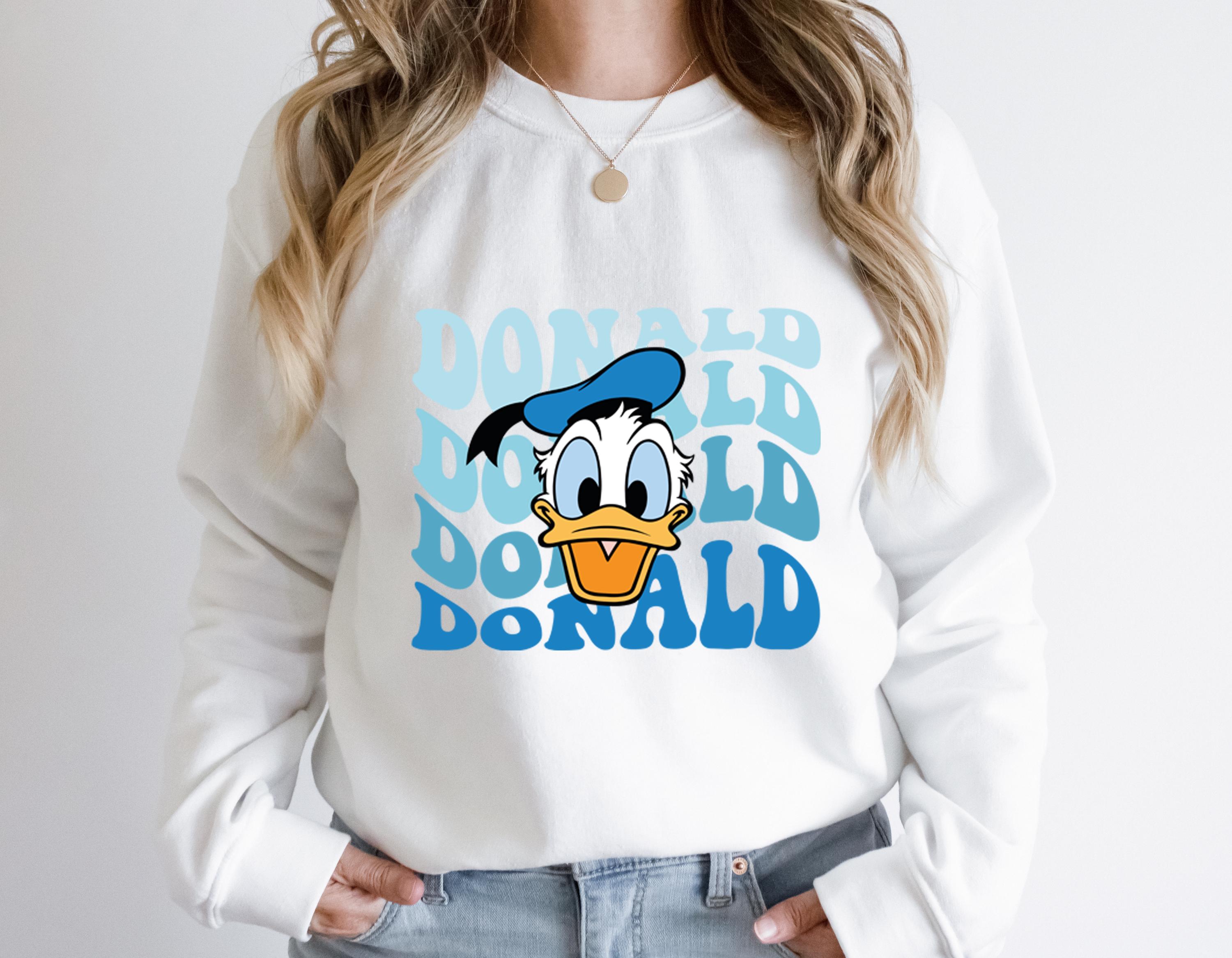 Wavy Donald Duckk Svg Png Cricut, Retro Bundle Donald Duck Trip Svg Png ...