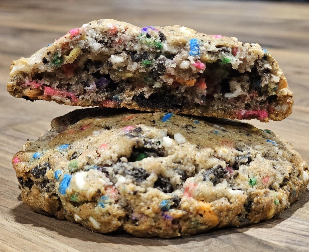 Jumbo Birthday Funfetti Cookie Gift Box - Etsy