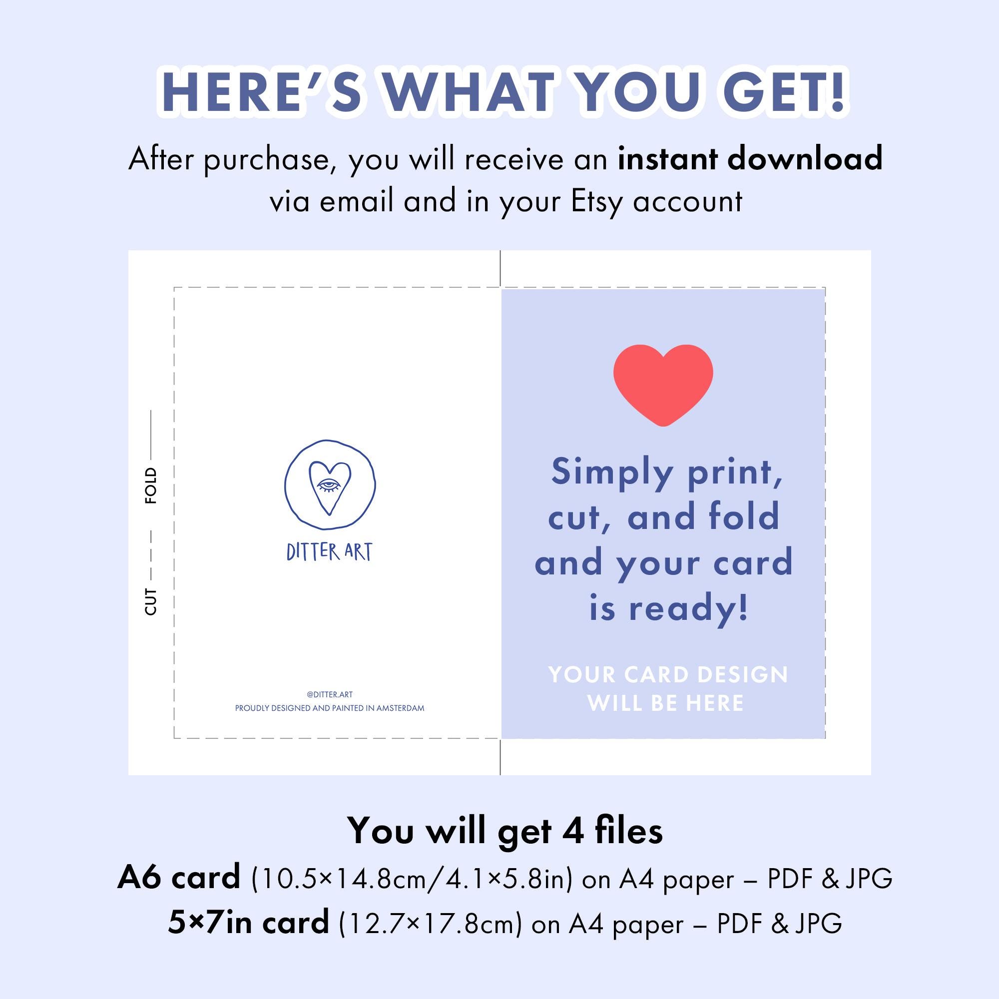 Printable Funny Card | Instant Download Greeting Card | Owl Card | Reed ...
