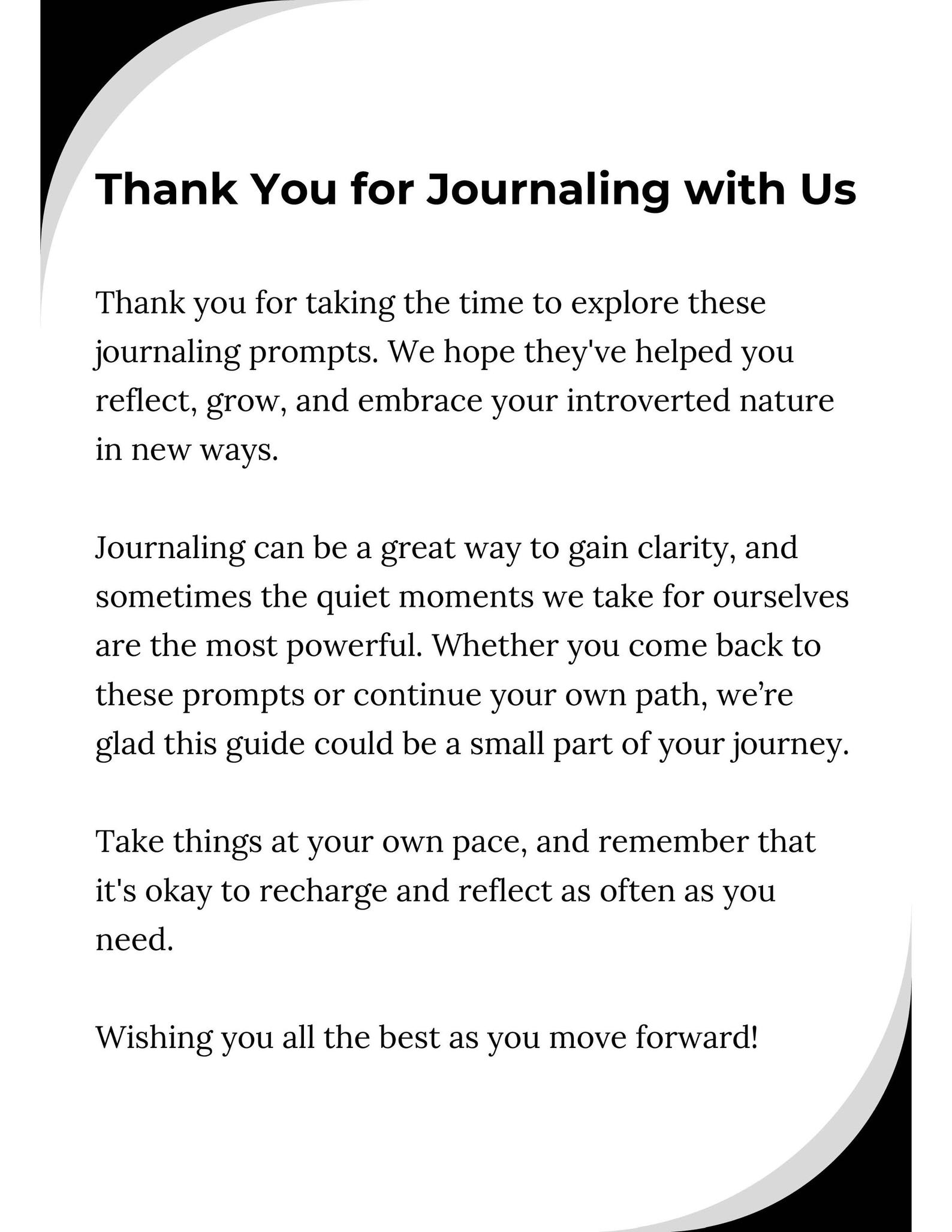 30 Journaling Prompts for Introverts, Self-reflection & Personal Growth ...