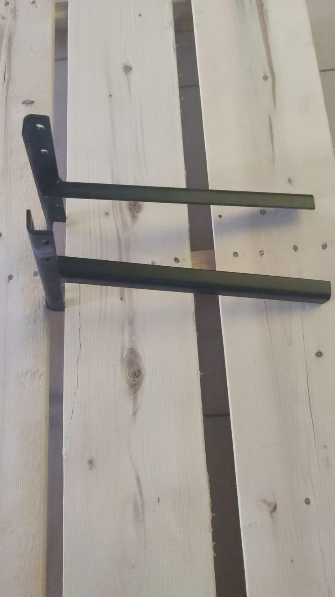 Ready to Ship Wall Mounted Sink Brackets - Steel Bracket - Wall Mounted Sink - Wall Hanger ...